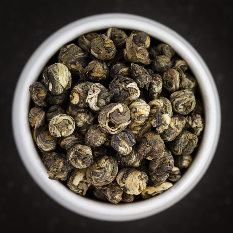 Long Zhu Bio, Jasmin,Thé de CHINE,Nos thés,Accueil, Plaisirs Des thés